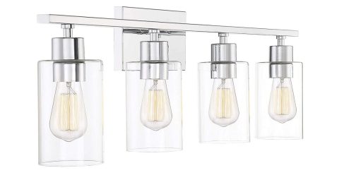 What Size Light Fixture Over Bathroom Vanity? | A Complete Guide